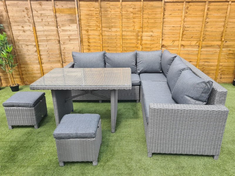 tuscany corner dining set